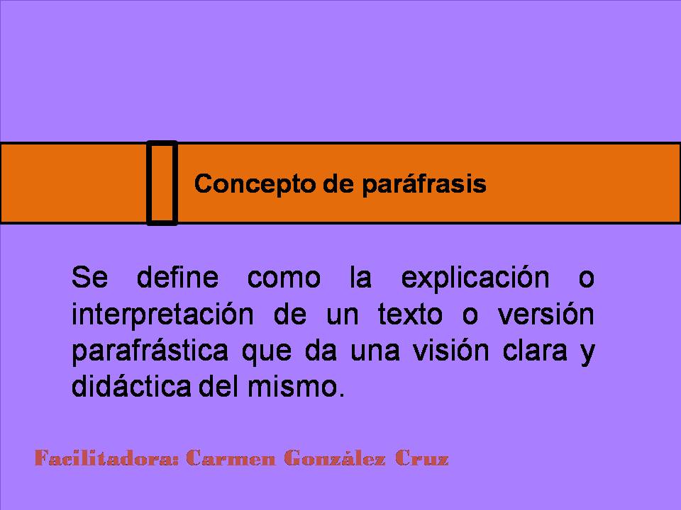 Que Es Una Parafrasis Ejemplos Para Niã±Os De Primaria - chefli