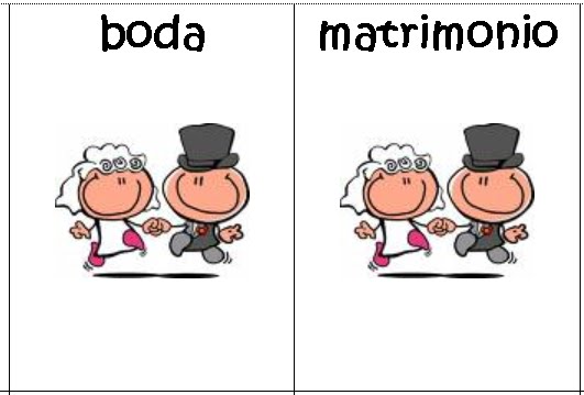 Palabras sinónimas │ Ejemplos de