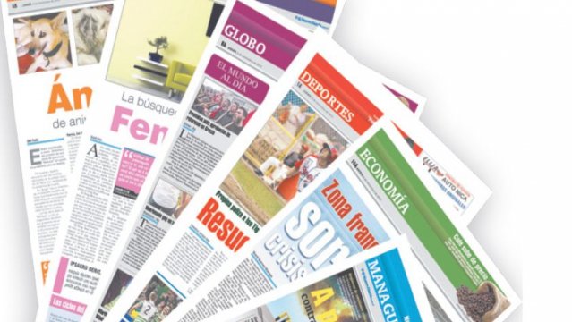 Partes de un periódico | Ejemplos de